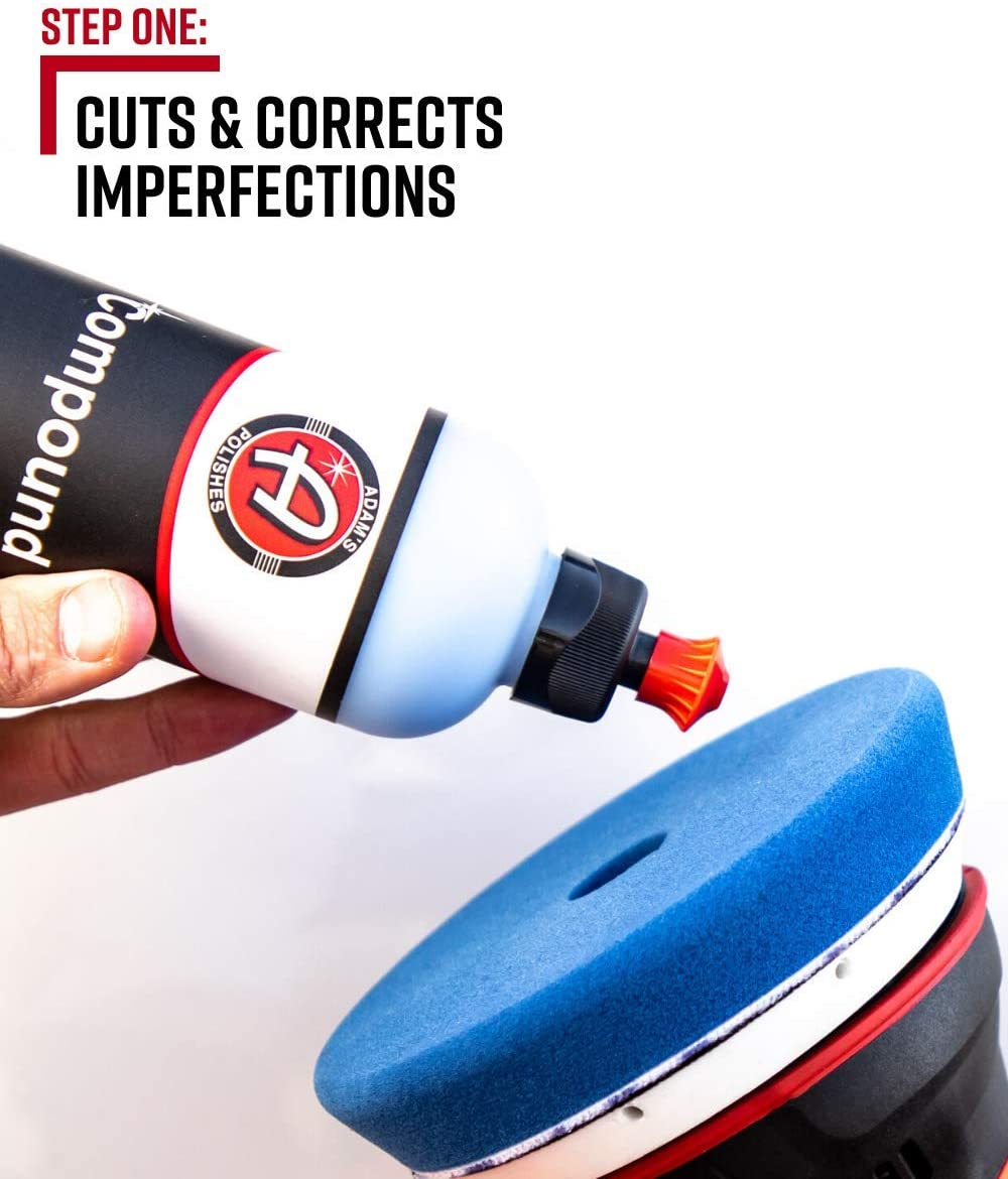 Adam’S Swirl Killer 12Mm Car Buffer Polisher Kit - Orbital Polishing ...