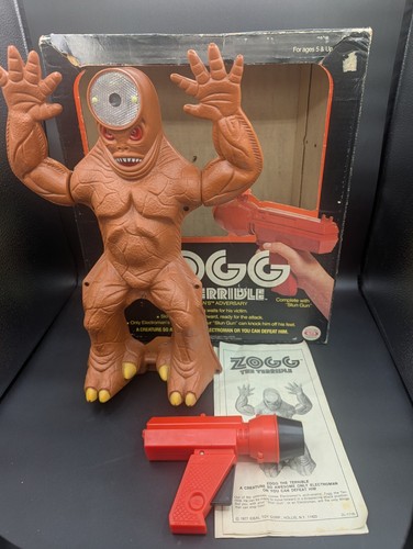 Vintage Action Figure ZOGG THE TERRIBLE 16" 1977 IDEAL TOY CORPORATION ...