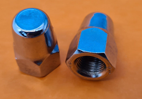 2 x SHIMANO 3/8 Achsmutter Y-31414010 Hutmutter 9,5 mm für Hinterrad ...