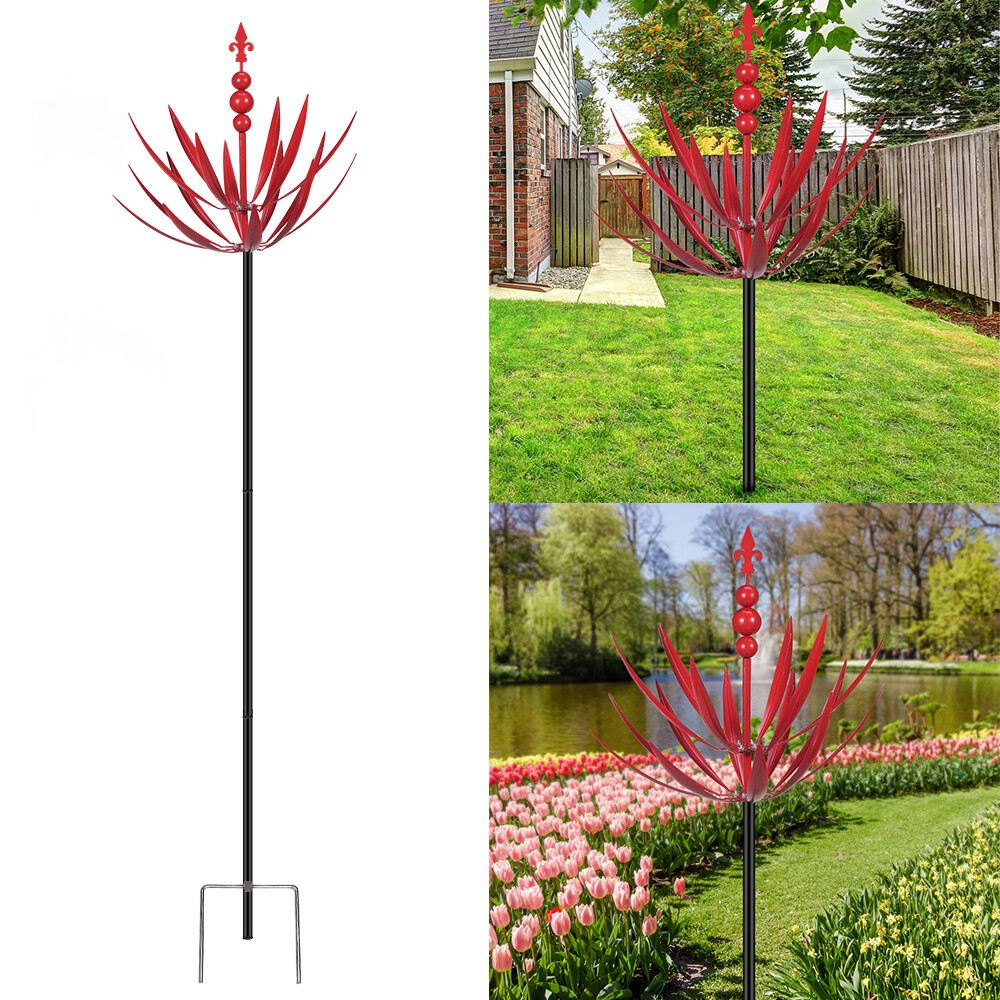 Large Metal Yard Spinners