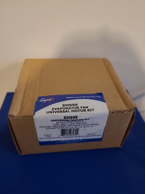 Supco Universal Evaporator Fan Motor SM999 | eBay