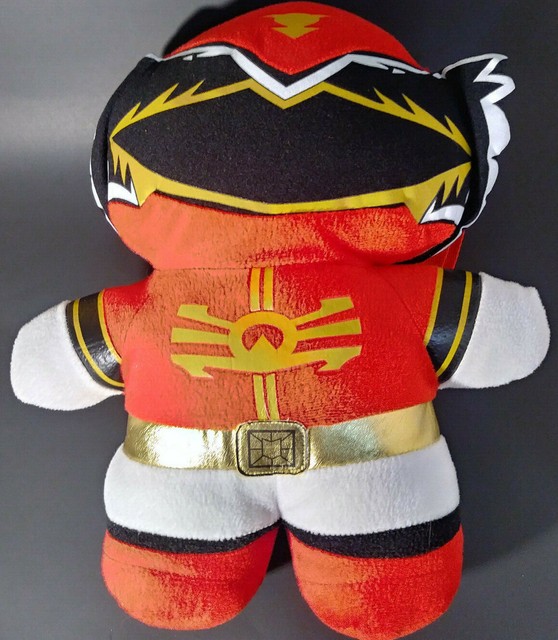 Power Rangers Samurai Backpack Red Ranger Plush 16" Tall | eBay