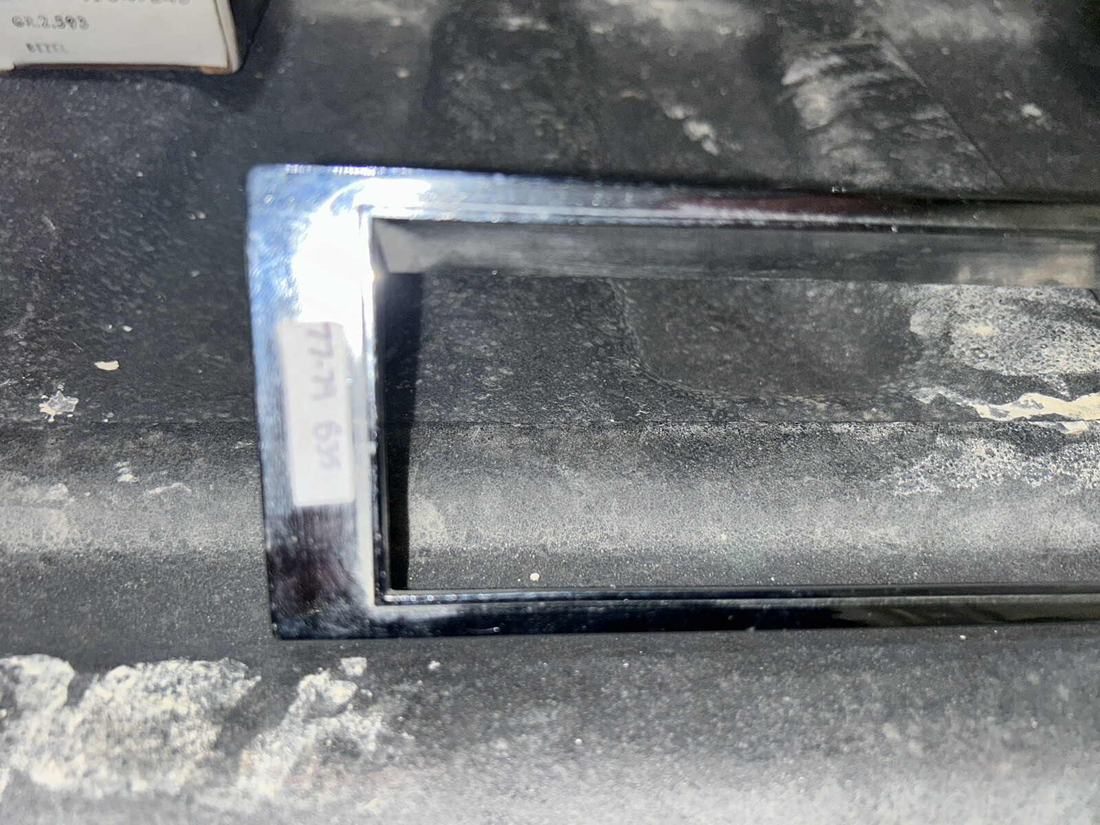 NOS 77-79 Pontiac Bonneville Catalina Left Front Cornering Lamp Bezel ...