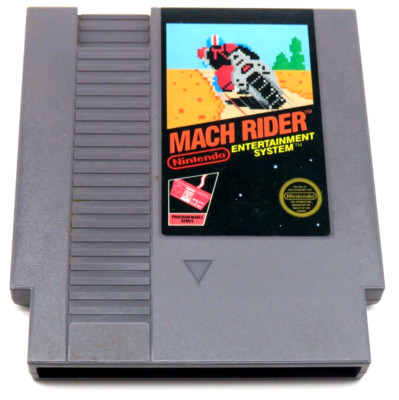 Mach Rider (NES, 1985) By Nintendo (Cartridge Only) 5 Screw NTSC | eBay