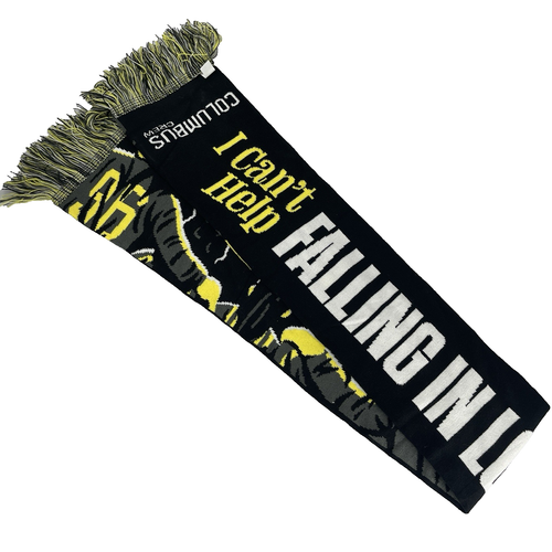 Columbus Crew Soccer Scarf FALLING IN LOVE WITH CREW Knitted Fringe ...