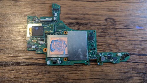 Nintendo Switch V1 Motherboard HAC-CPU-20 - XAW - For Parts - Could Be ...