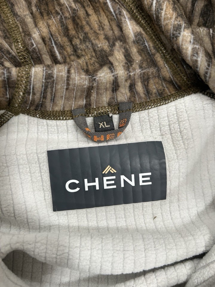 CHENE SIXTY SERIES TECHNICAL FLEECE HALF ZIP WITH HOOD BOTTOMLAND XL ...