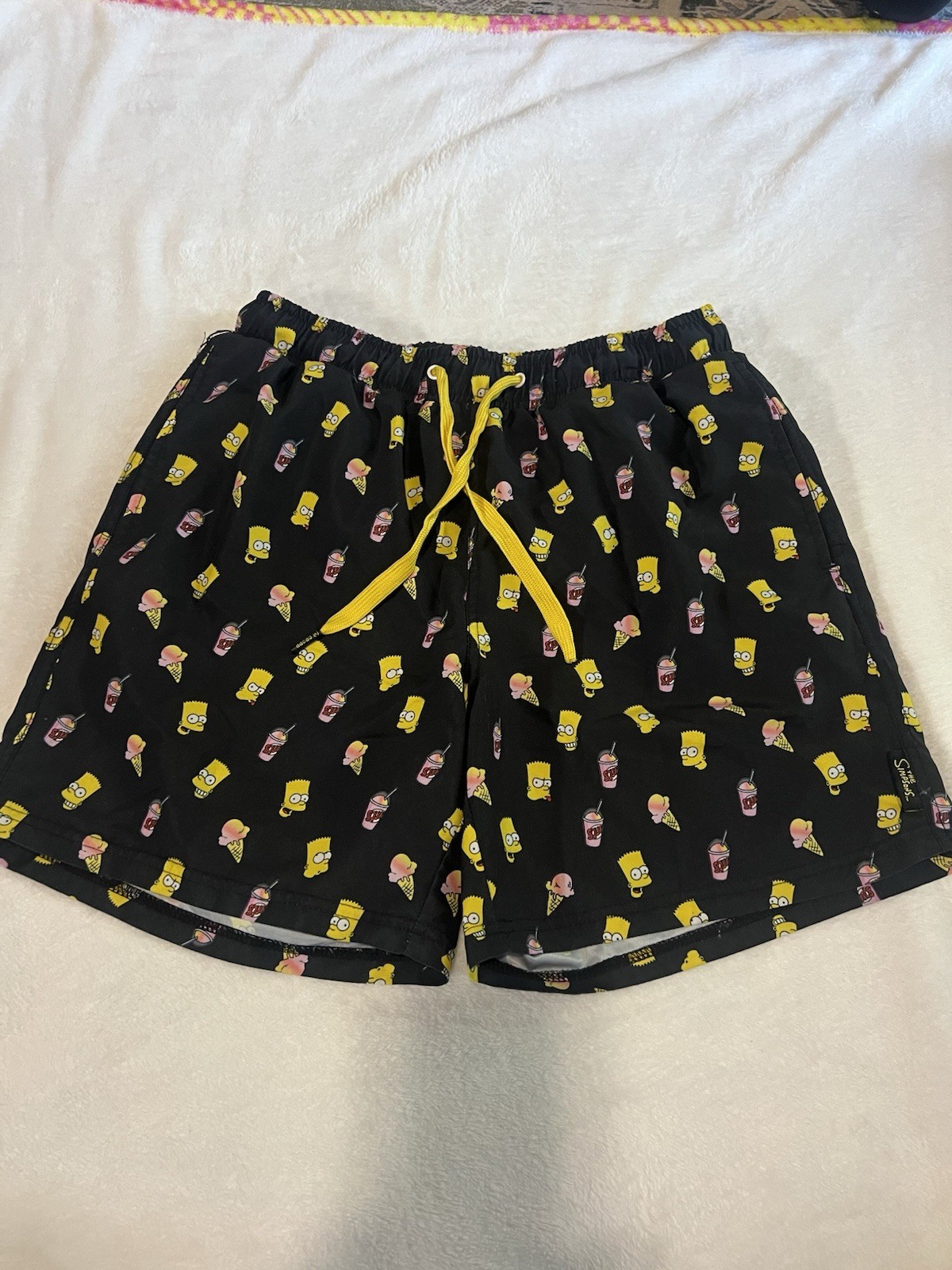 Cropp The Simpsons Men’s Swim trunks size Small - Gem