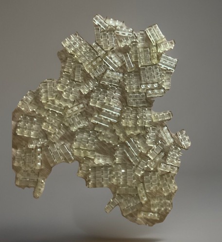 124pcs LEGO MODULEX 1x3 Transclear Brick Architecture Modeling Vintage | eBay UK