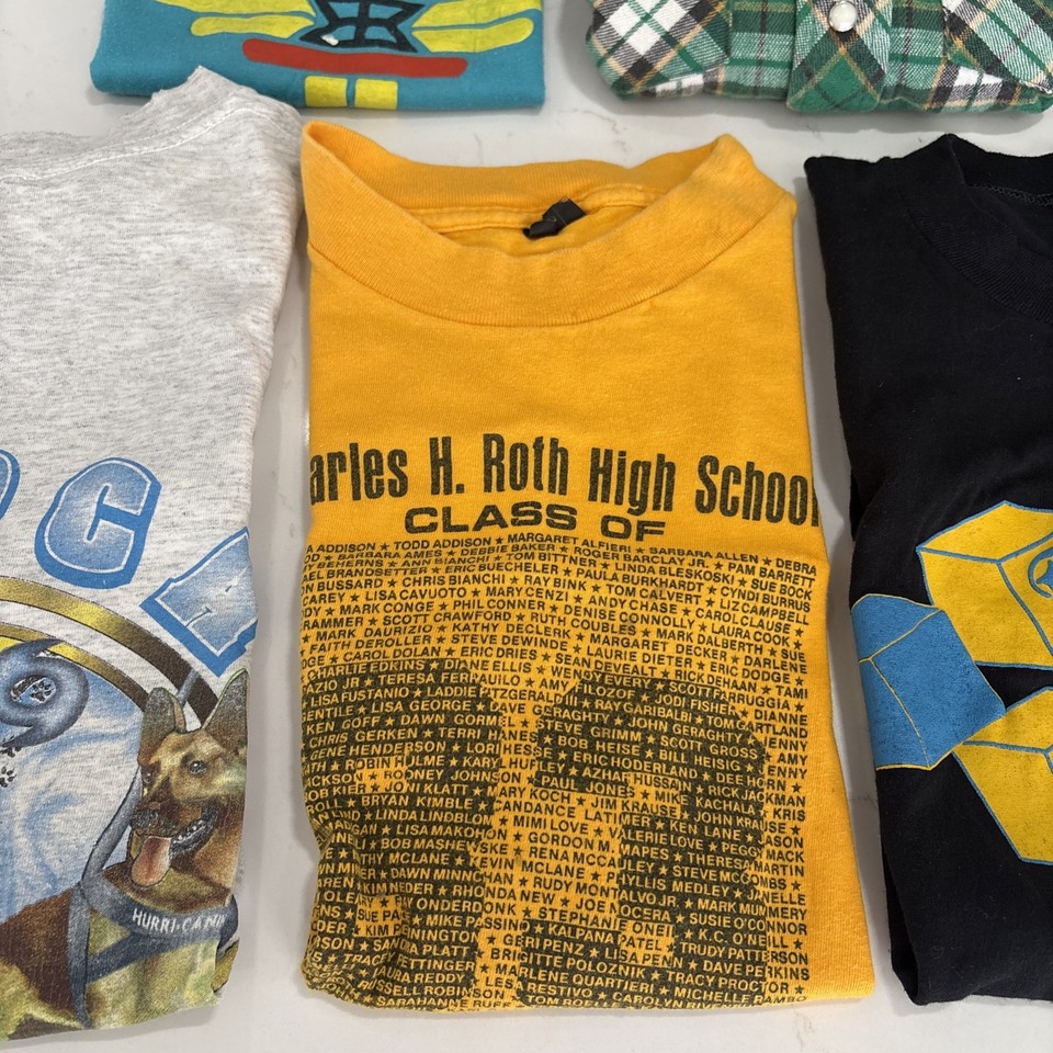 Vintage T-Shirt Bundle | Men's Size Small | Lot of 5 | eBay