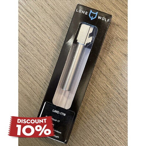 LONE WOLF fit GLOCKs 17 GEN1-4 9MM MATTE STAINLESS BARREL LWD-17N GEN3 ...