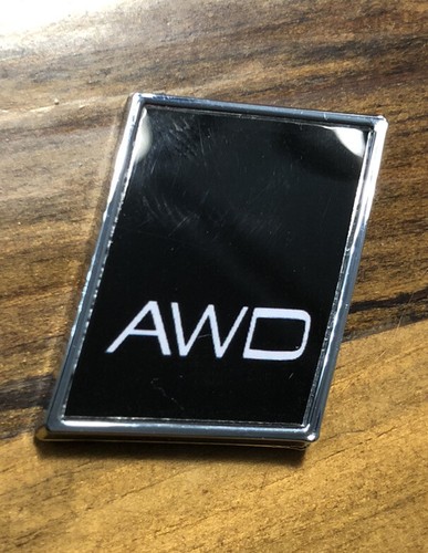 VOLVO 1” AWD Hard Chrome Badge Slash Emblem 31391835 - All Wheel Drive ...