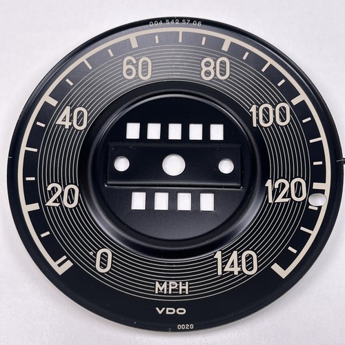 MERCEDES BENZ W113 W111 250 280 GESCHWINDIGKEITSSCHEIBE MPH SPEEDOMETER ...