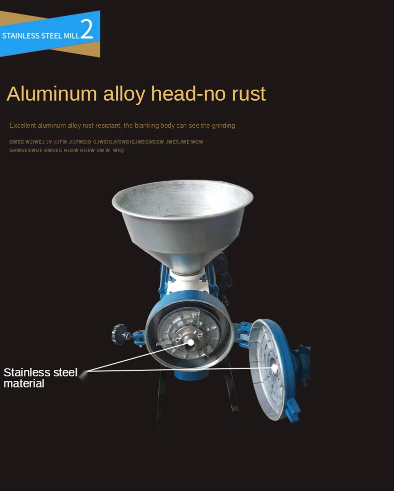 Wet and Dry Milling Machine Mill Head Pulveriser Home Milling Machine ...