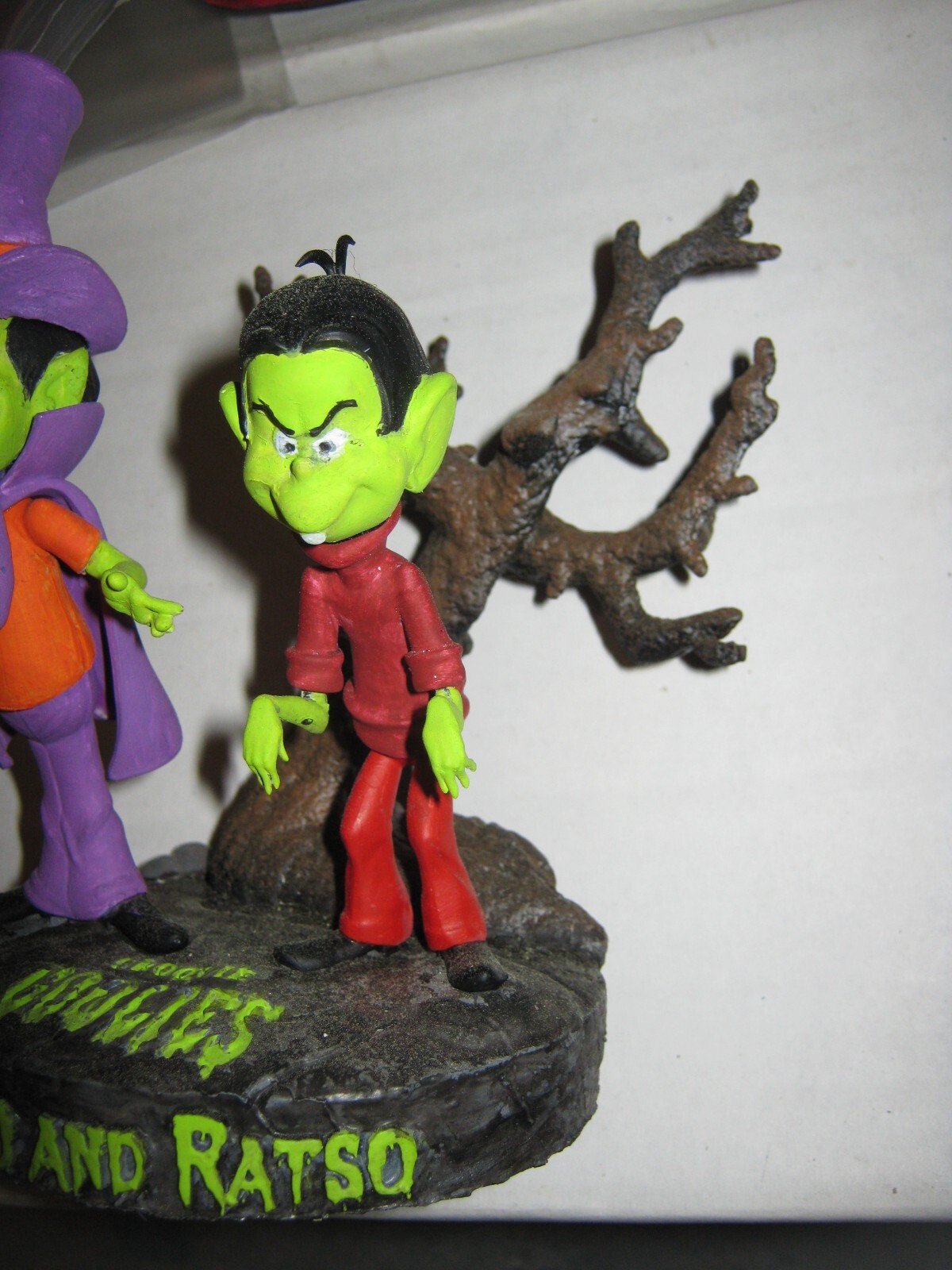 Painted Resin 3D printed Groovie Goolies Horror Model Kit 5inch Batso ...