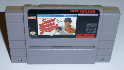 SUPER BASES LOADED - Super Nintendo SNES (Authentic) Game, Tested ...