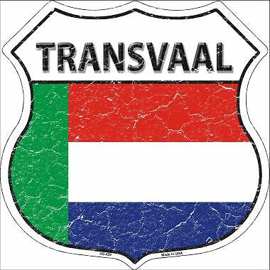 Transvaal Flag Highway Shield Metal Sign HS-429 | eBay
