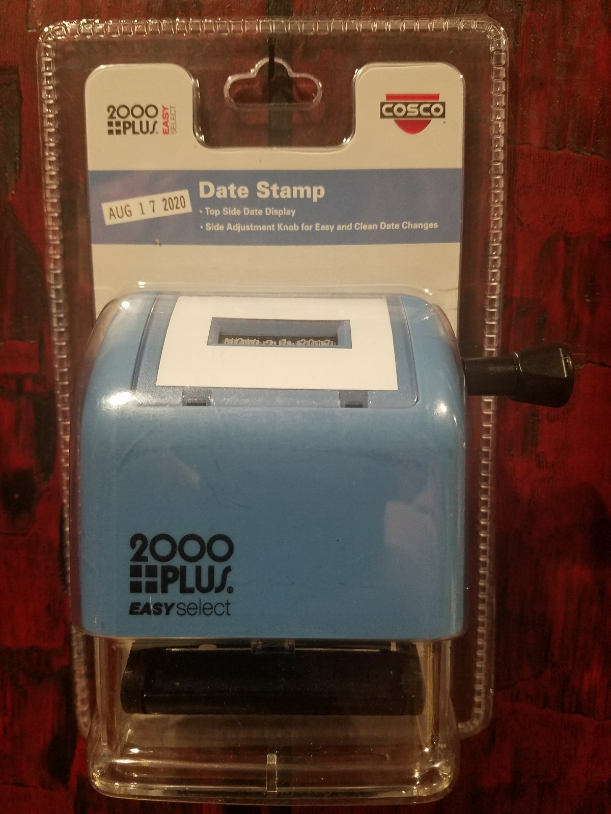 COSCO 2000 Plus Date Stamp #011092 Factory Sealed Easy Select Rec'd Ent ...