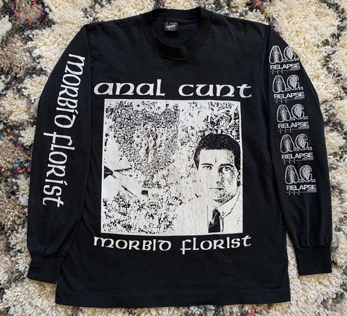 AxCx ULTRA RARE Morbid Florist Vintage Shirt Relapse Sz L Seth Putnam ...