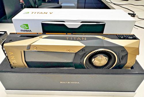 NVIDIA Titan V 12GB HBM2 Professional CUDA Graphics Card GPU 900-1G500 ...