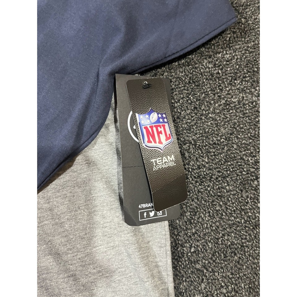 47 Brand Seattle Seahawks NFL Team Apparel Long Sleeve Hoodie Men's XL ...