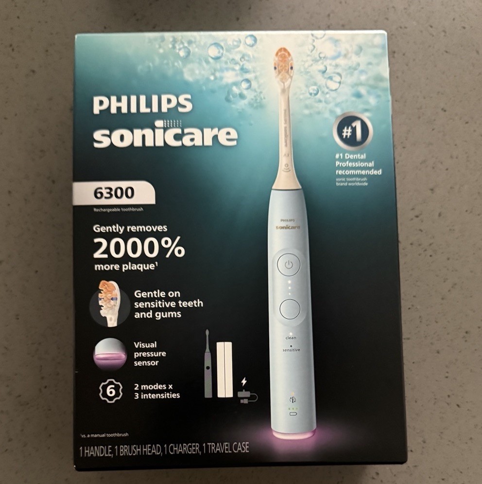 Philips Sonicare 6300 Electric Toothbrush - (Brand New) | eBay