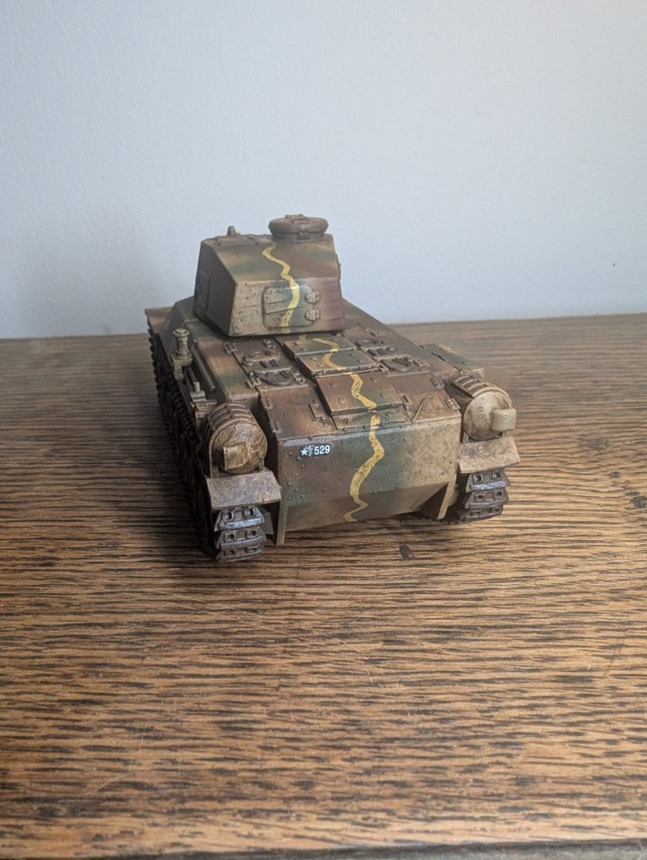 Bolt Action Japanese Type 3 Chi-Nu Med Tank 1/56 28mm Painted ...