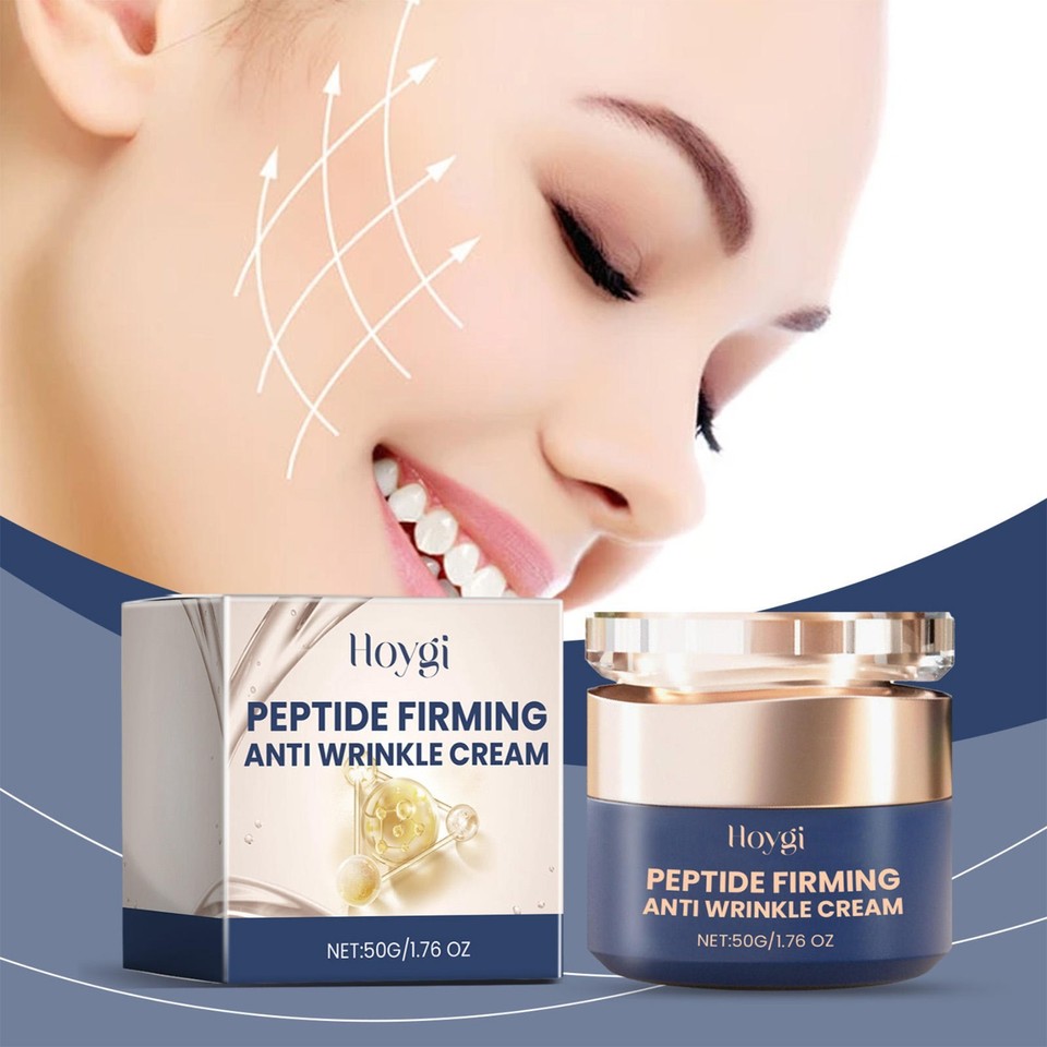 Peptide Firming Anti Wrinkle Face Cream Moisturizing Skincare 50g | eBay