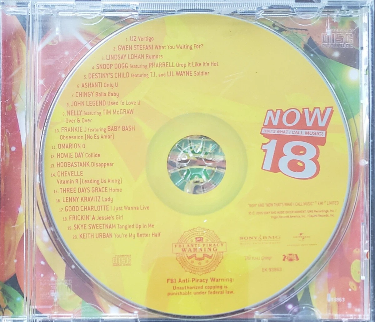 Now Thats What I Call Music 18