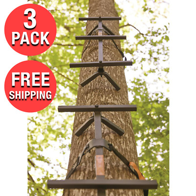 Portable 32" Climbing Sticks Outdoor Hunting Sport Tree Stand Ladder ...