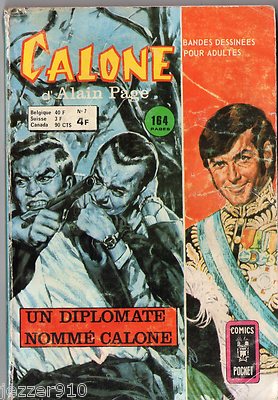 CALONE n°7 ¤ ALAIN PAGE ¤ UN DIPLOMATE NOMME CALONE ¤ COMICS POCKET ...