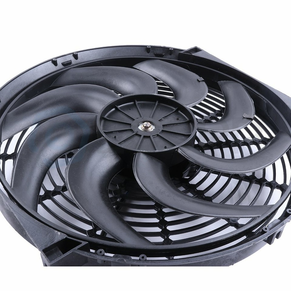 Radiator Condenser Cooling Fan 14" Inch Universal For 1996 1997-2013 ...