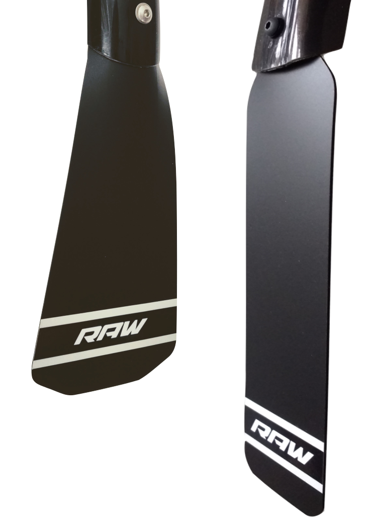 RAW Bicycle Mudflap - Extension for Front / Rear Bike Mudguard - Cycle ...