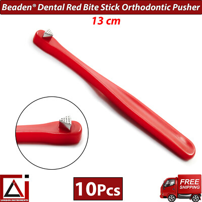 Red Bite Stick Molar Band Seating Dental Orthodontic Pusher Teeth ...