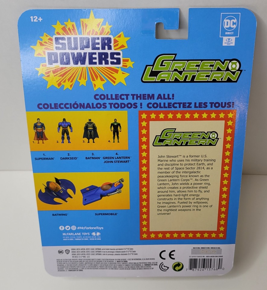 Huge McFarlane Super Powers Collection! Mint in packages! *Read* | eBay