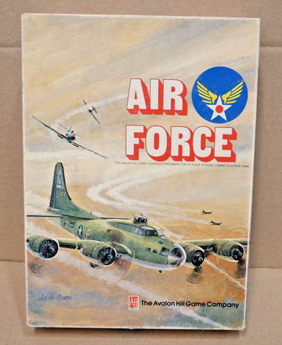 Vintage 1981 Avalon Hill Air Force and Dauntless Gamette Bookcase Game #8928 | eBay Australia