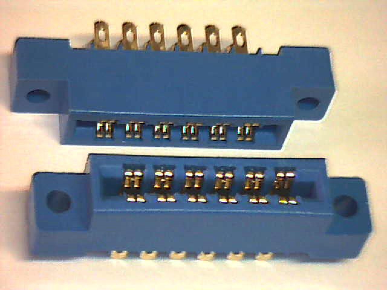 Kartenstecker 12pol (2x6) z.B. für C64 Kassettenport | eBay