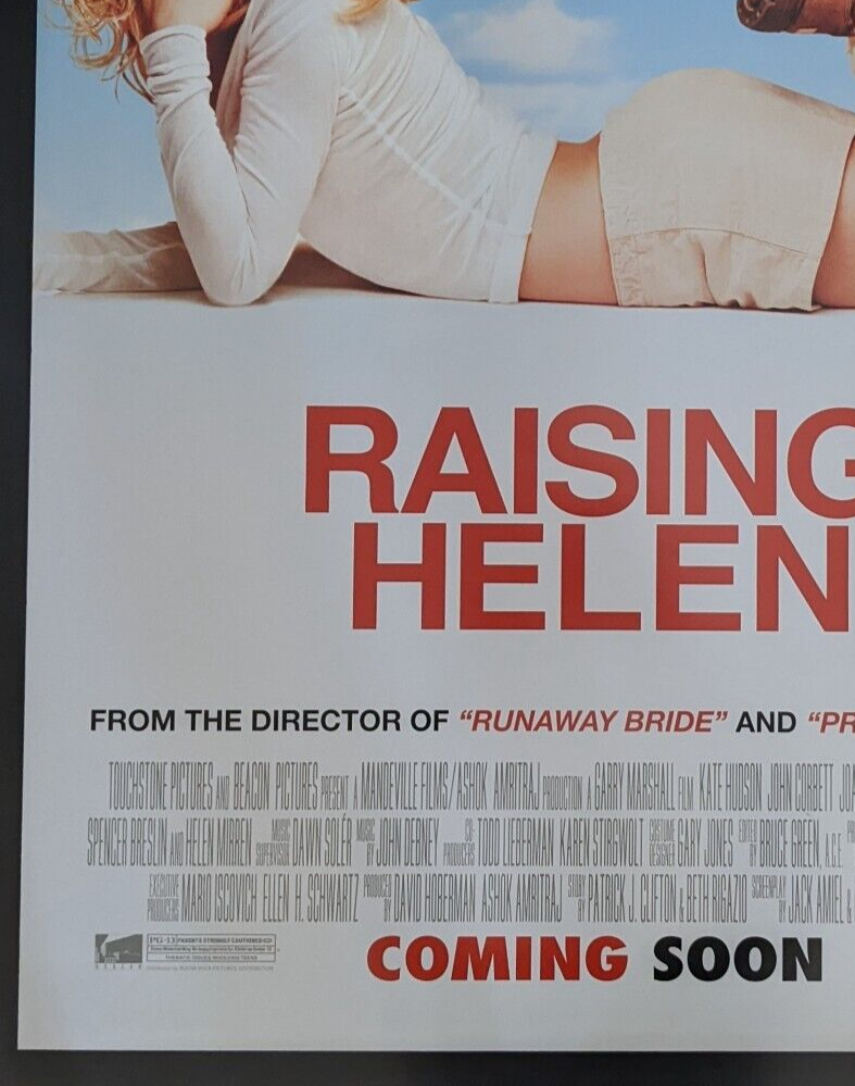 Raising Helen Poster Kate Hudson Portrait 2004 Movie Raising Helen 5x7