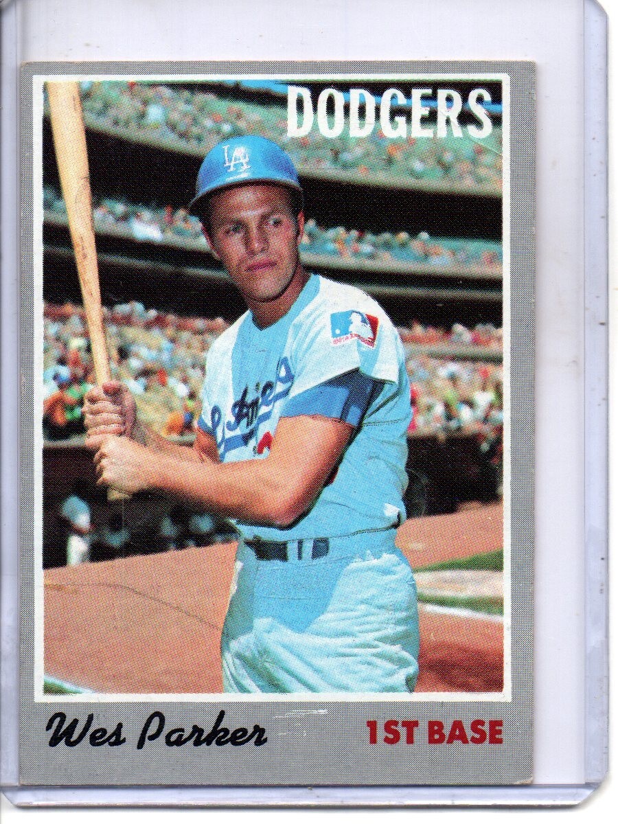 1970 TOPPS #5 WES PARKER LOS ANGELES DODGERS | eBay