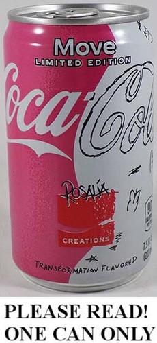Coca-Cola 2022 Rosalia Move Neuf Complet USA Premium 222ml Coke Peut ...