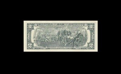 1995 UNITED STATES DECLARATION OF INDEPENDENCE NOTE $2 "ATLANTA" (( GEM ...