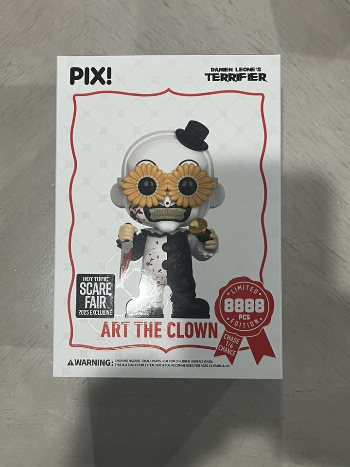 Thrilljoy Pix Art The Clown Terrifier Scare Fair Hot Topic Exclusive ...