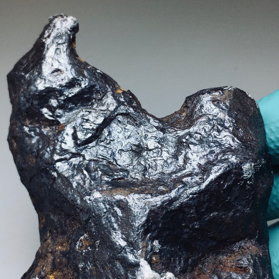 375.9g Aletai iron meteorite section Space asteroid fragments | eBay