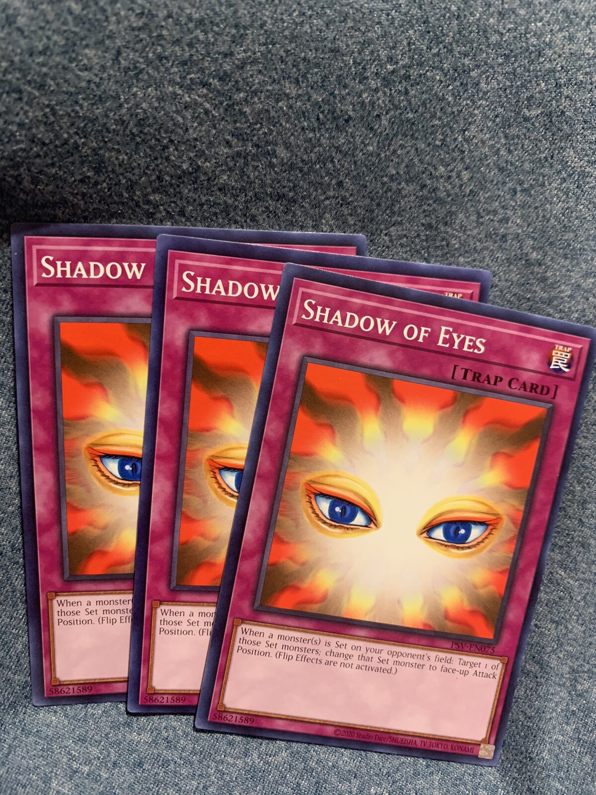 Yugioh! Shadow of Eyes - PSV-EN075- Unlimited 25th Anniversary Edition ...