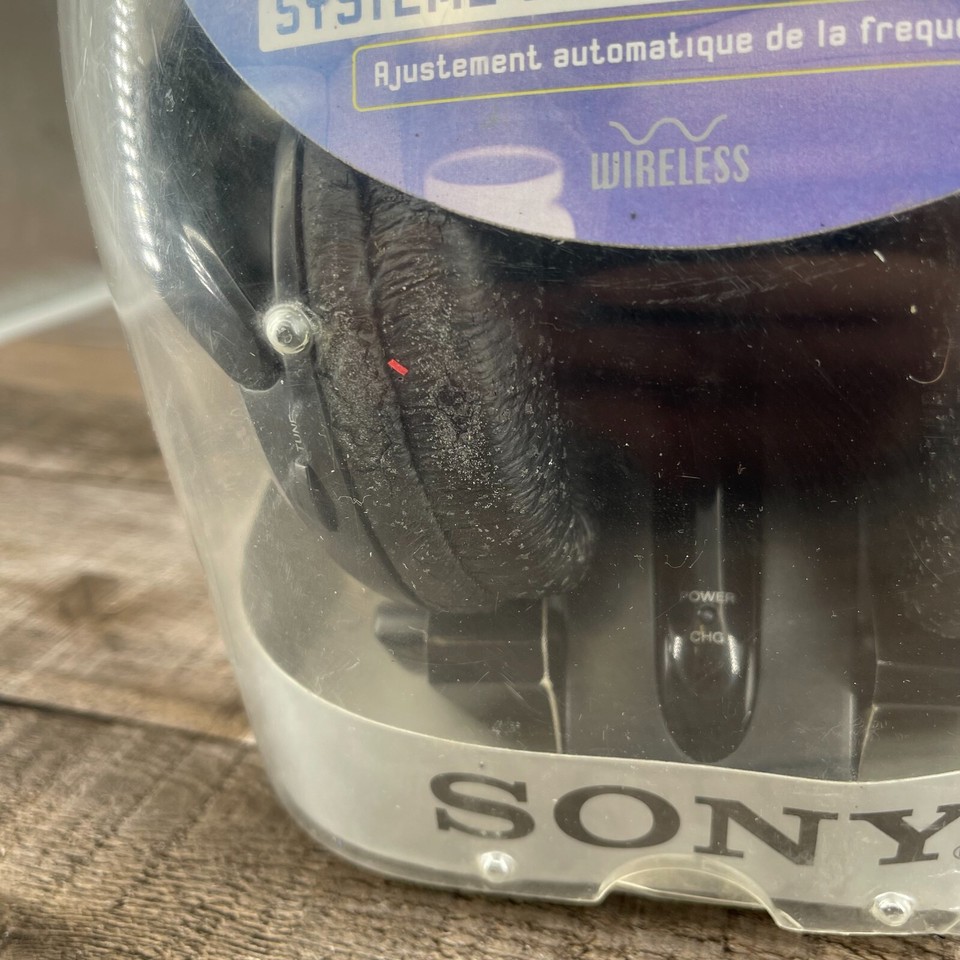 Sony Wireless Headphones 900MHz MDR-RF920RK Over The Ear RF Trans Up To ...