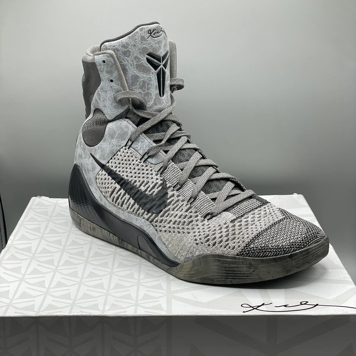 Kobe 9 High Top Grey