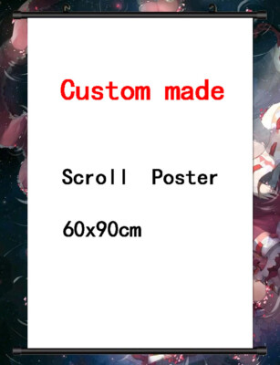 Custom made Anime 90x60CM Wall Decoration Scroll Poster diy | eBay
