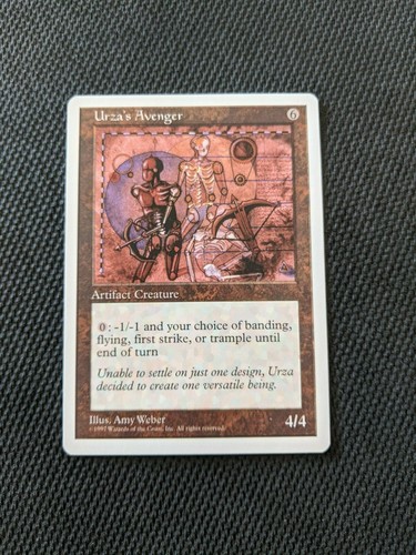 Urza's Avenger Card 1997 5th Edition Magic the Gathering Pack Fresh Un ...