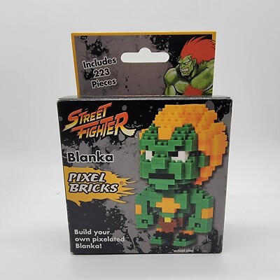 Pixel Bricks STREET FIGHTER BLANKA Paladone Capcom Figure 223 Pieces ...