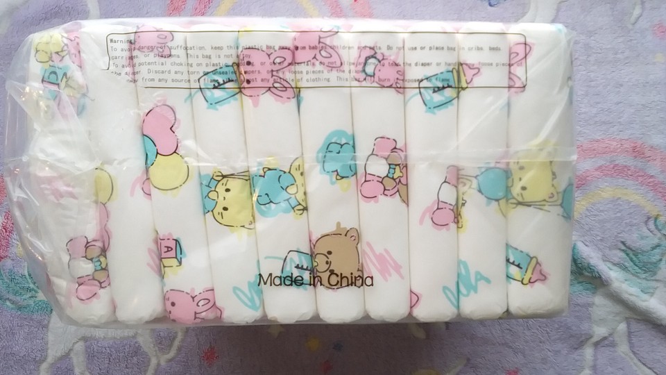 Little for Big LFB Ba.by Cuties Adult ABDL Diaper 10 pieces Medium | eBay